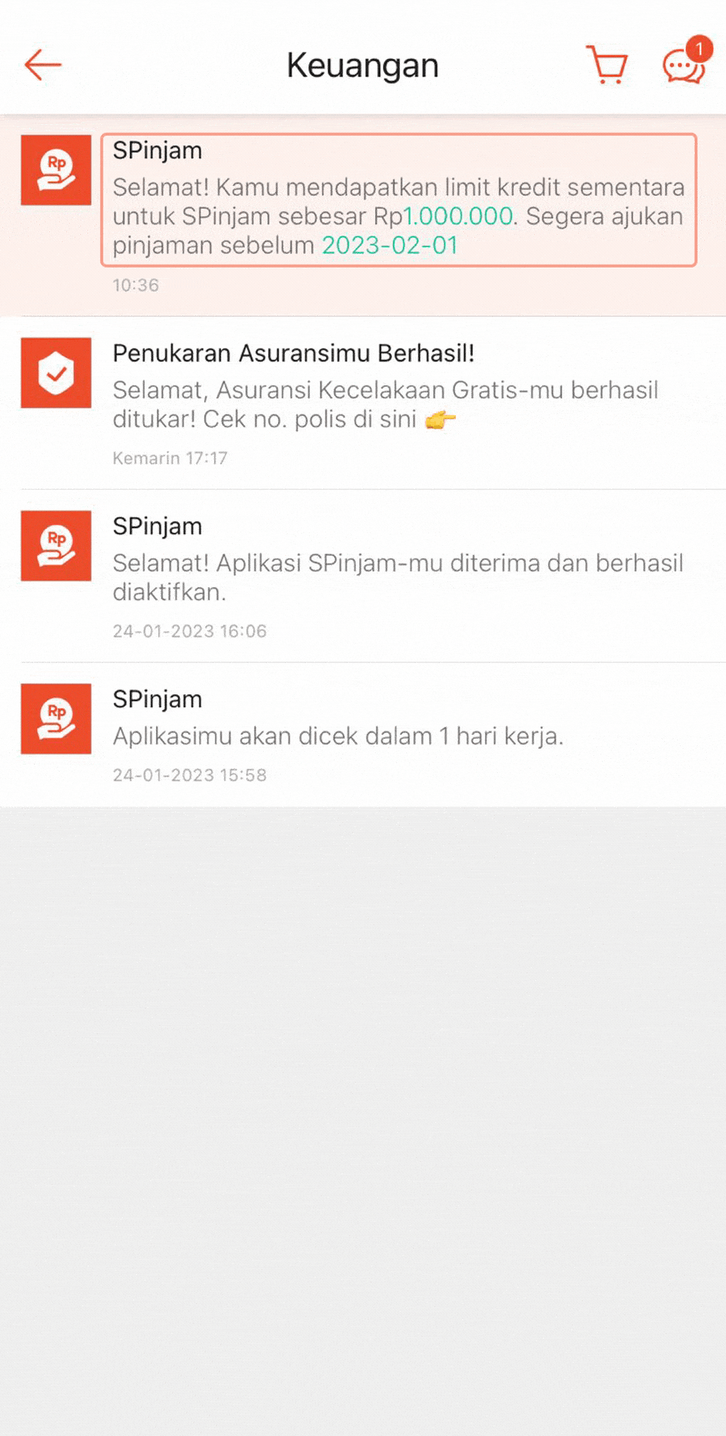 Limit Kredit Sementara SPinjam untuk Penjual | Pusat Edukasi Penjual Shopee Indonesia