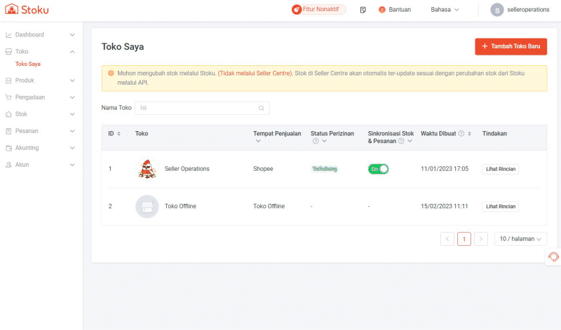 Mengelola Fitur pada Stoku | Pusat Edukasi Penjual Shopee Indonesia