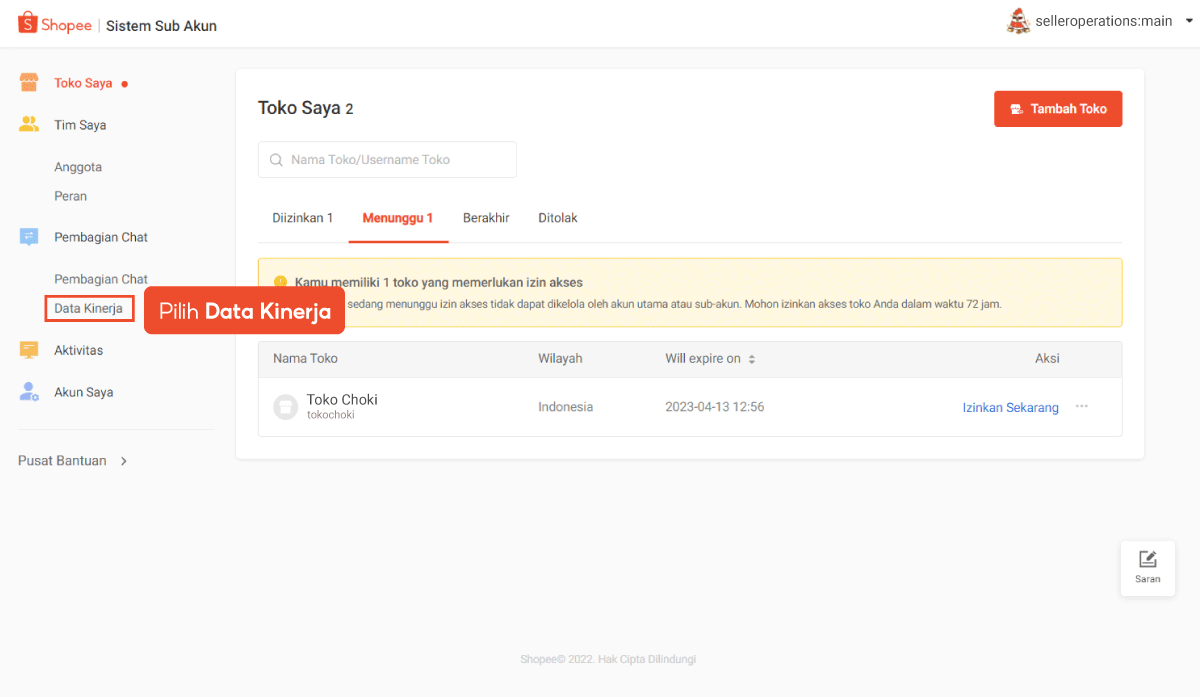 Memahami Fungsi & Peran pada Sistem Sub Akun | Pusat Edukasi Penjual ...