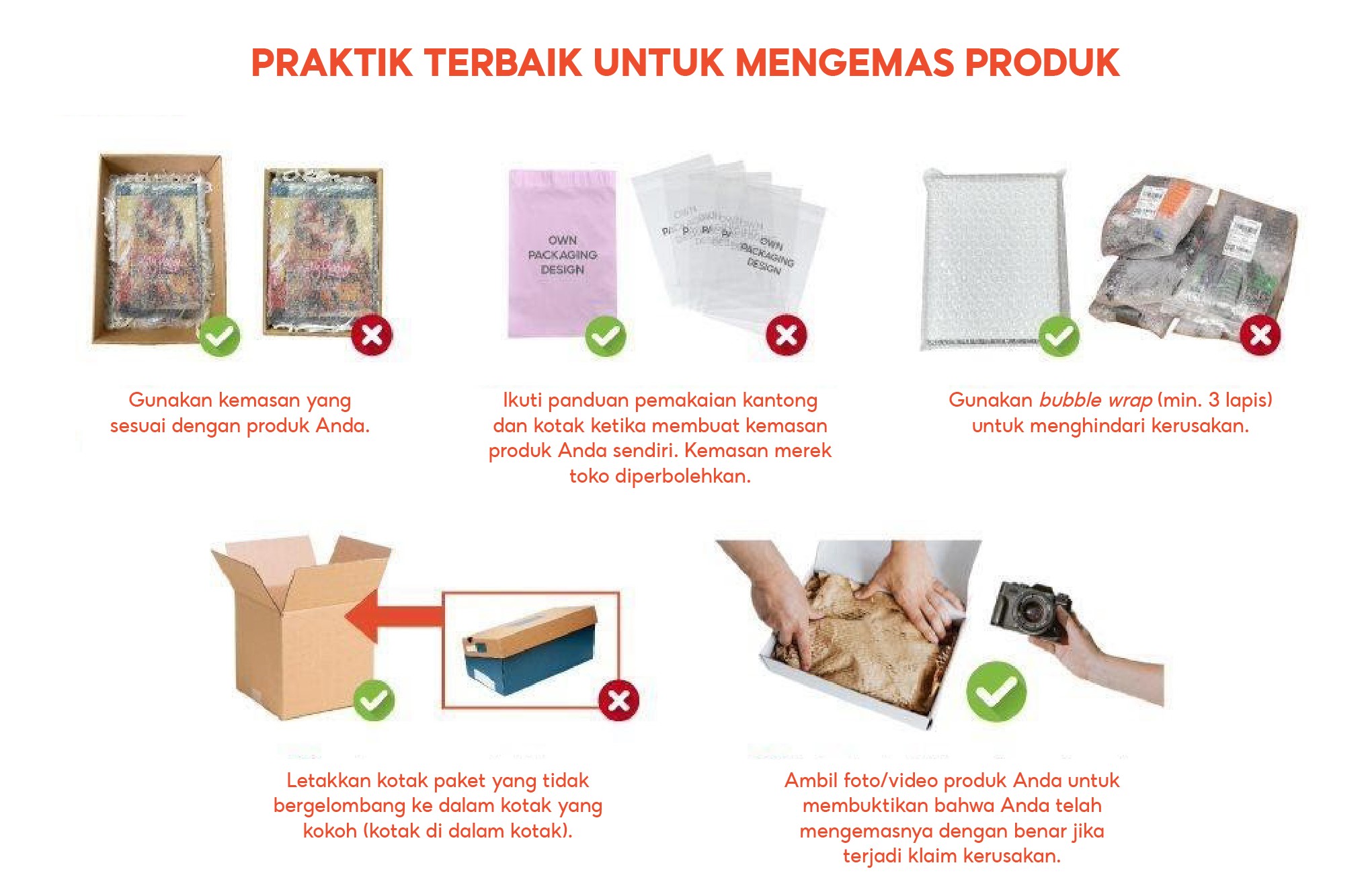 Pedoman Cara Packing Paket Shopee | Pusat Edukasi Penjual